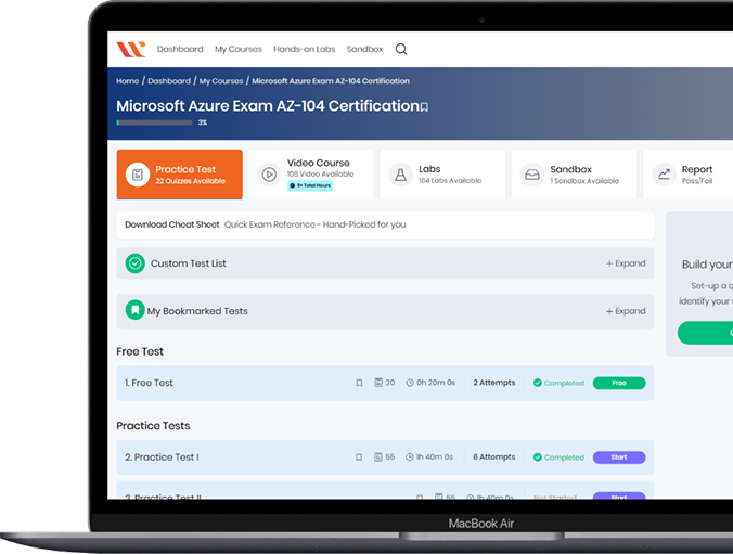 Whizlabs | Cloud Certification Training and Practice Tests
