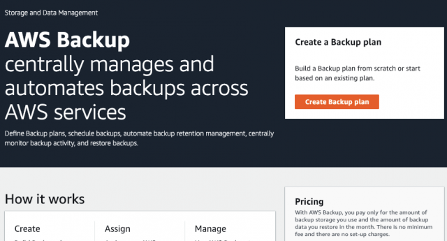 How to Create a Backup Plan using AWS Backup Service? - Whizlabs Blog