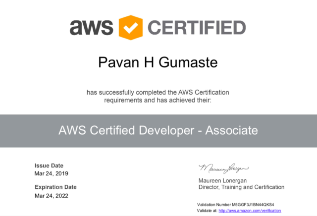 How did I pass AWS Certified Developer Associate Exam?