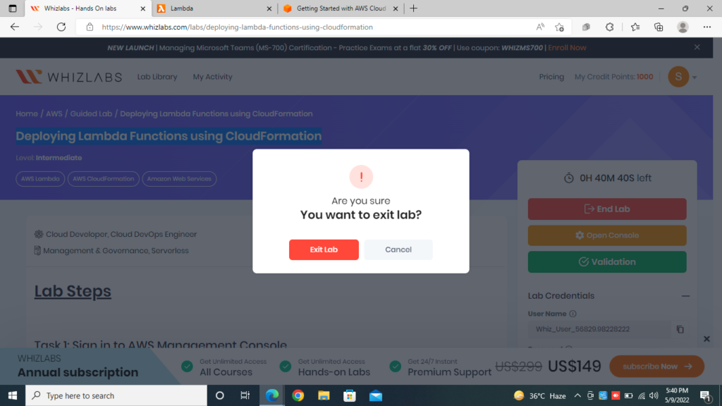 A Beginners Guide to Cloud Hands-on Labs - AWS, Azure,Google