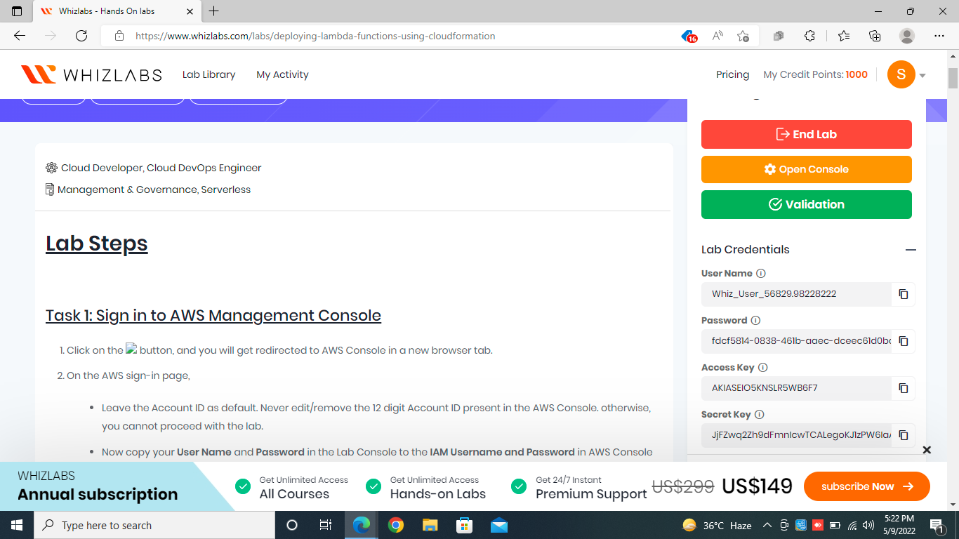 A Beginners Guide to Cloud Hands-on Labs - AWS, Azure,Google