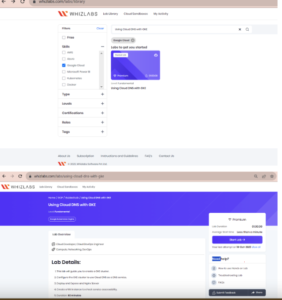 A Tour of Google Cloud Hands-on Labs